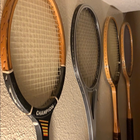 Wall Decor | Rare Vintage Tennis Rackets | Poshmark